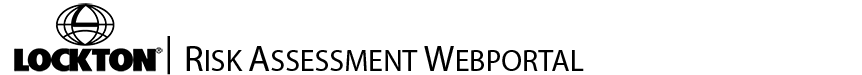 Lockton Risk Assessment Web Portal